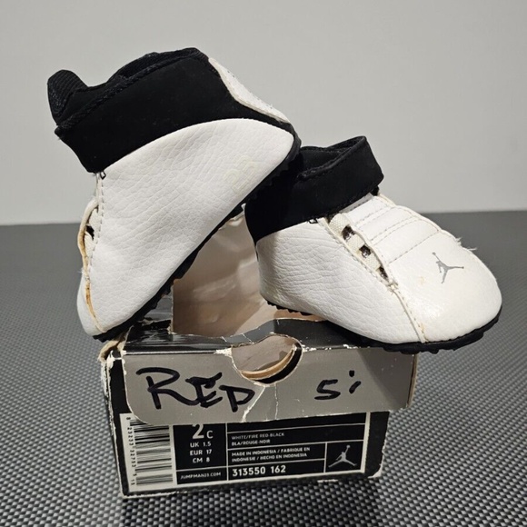 Jordan | Shoes | Vintage Air Jordan 2 Pe White Black Taxi 206 Sneakers ...